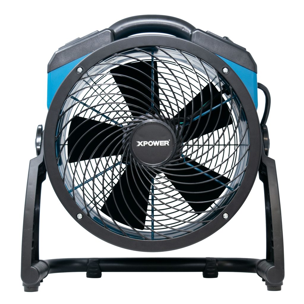 XPOWER FC-250AD Pro 13” Brushless DC Motor Air Circulator Utility Fan ...