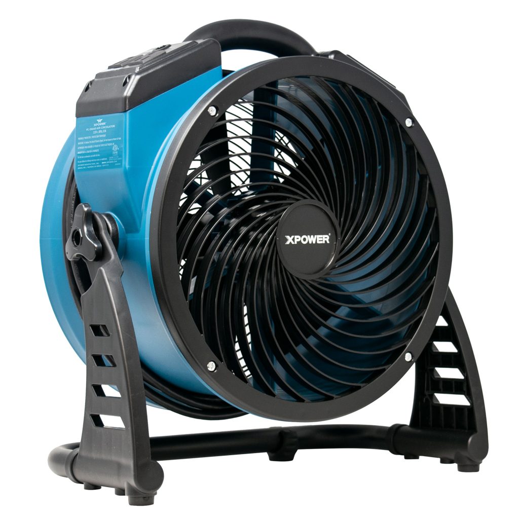 XPOWER FC-250AD Pro 13” Brushless DC Motor Air Circulator Utility Fan ...
