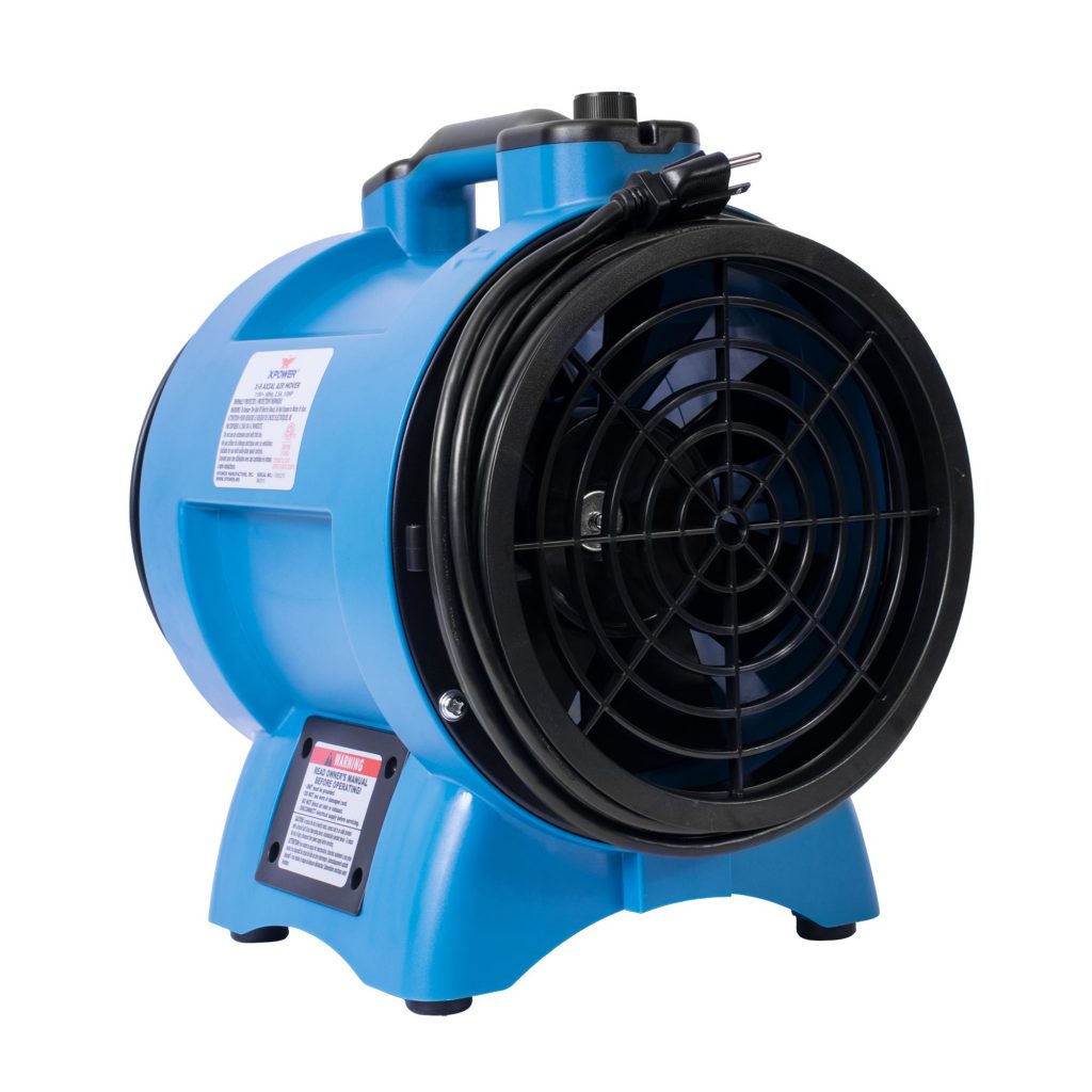 XPOWER X-8 Industrial Confined Space Fan (1/3 HP) – XPOWER Canada